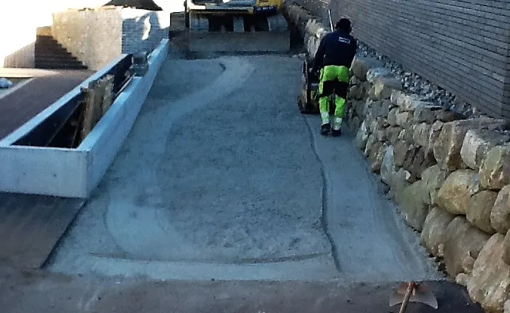 Graving - baerheimmaskin